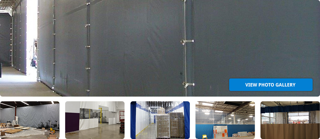 Industrial Divider Curtains | Electra Tarp Custom Solutions