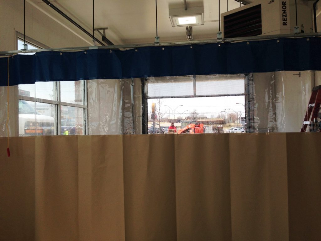 What is a Divider Curtain | Electra Tarp Industrial Curtains