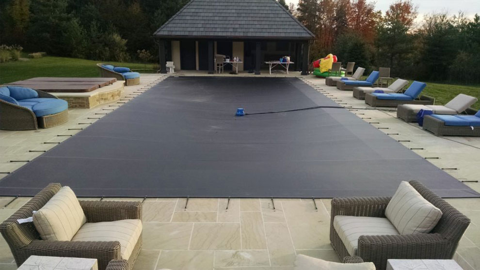 Winter Pool Covers Photo Gallery - Electra Tarp
