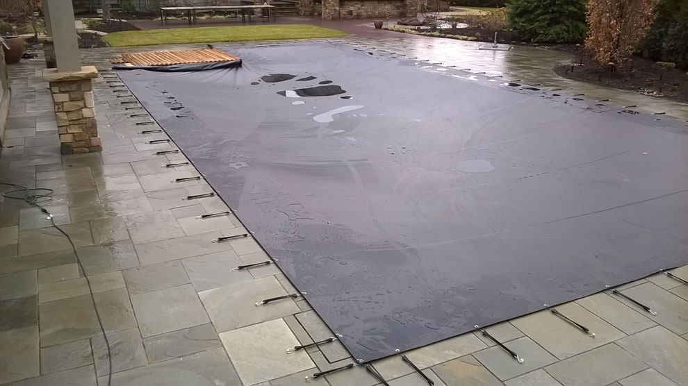 Winter Pool Covers Photo Gallery - Electra Tarp