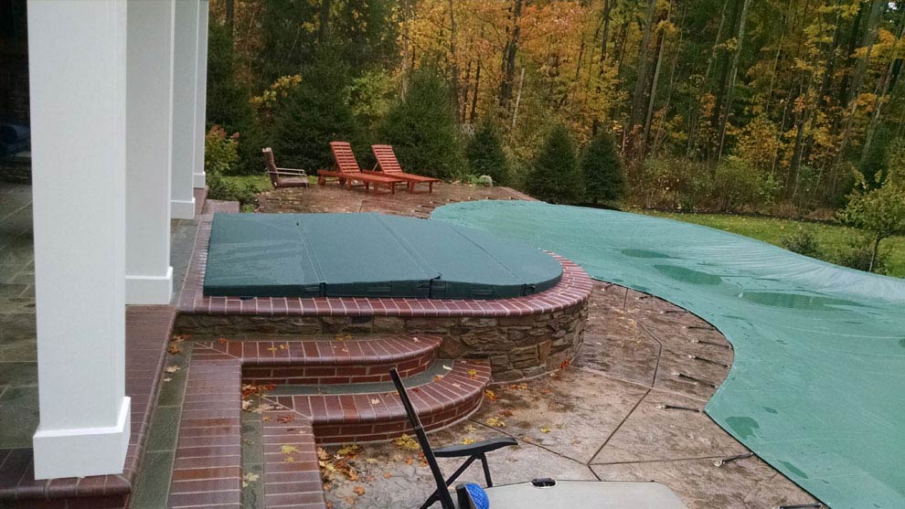 Winter Pool Covers Photo Gallery - Electra Tarp