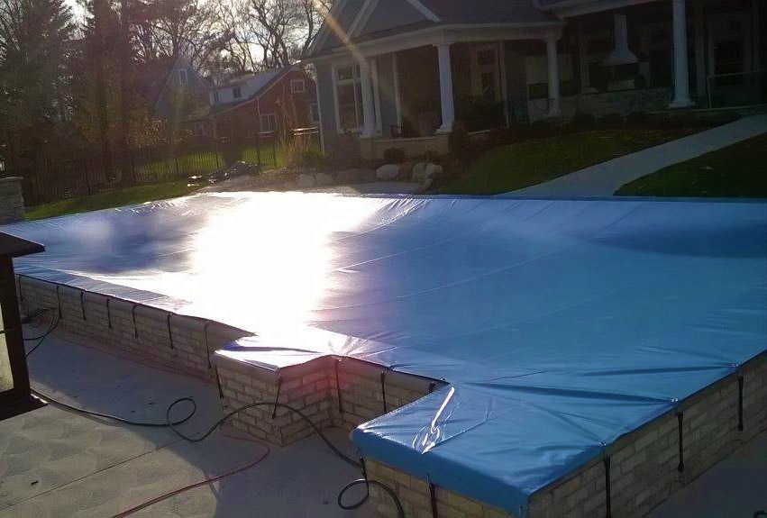 Winter Pool Covers Photo Gallery - Electra Tarp