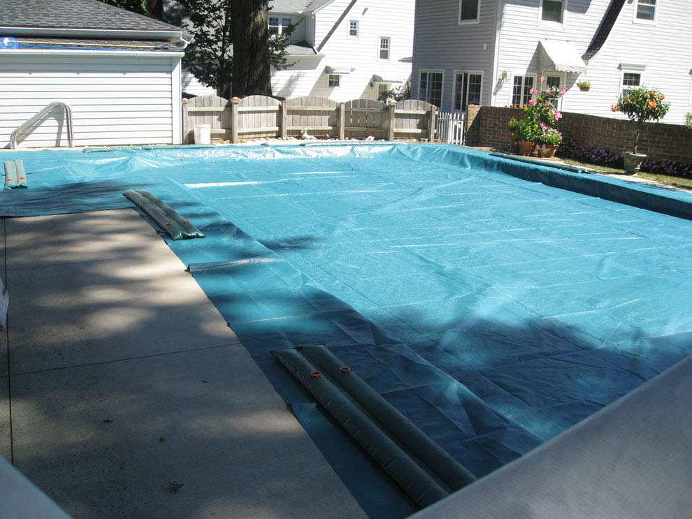 Winter Pool Covers Photo Gallery - Electra Tarp